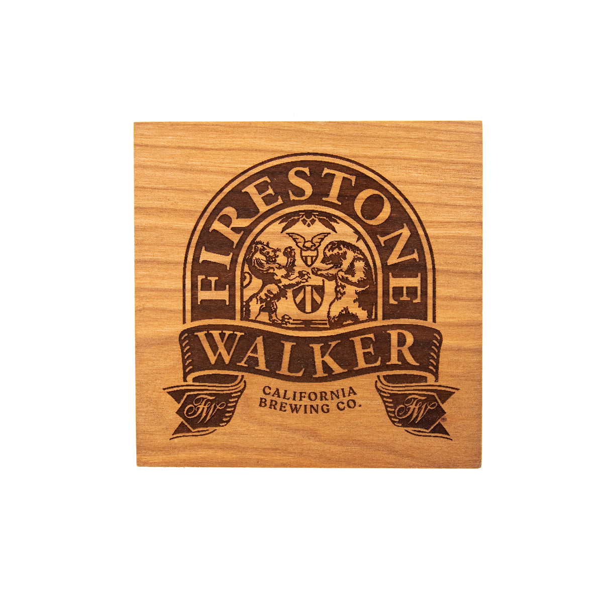 Firestone Walker Heritage Wood Coaster – Firestone Walker Brewing Company