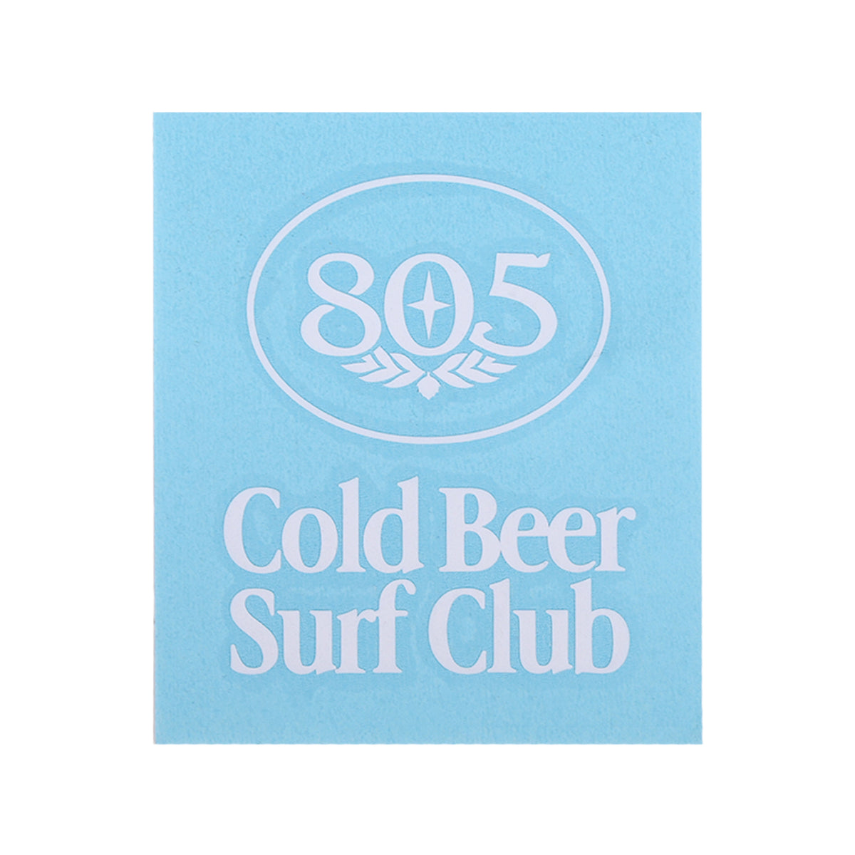 805 Cold Beer Surf Club Decal – Firestone Walker Brewing Company