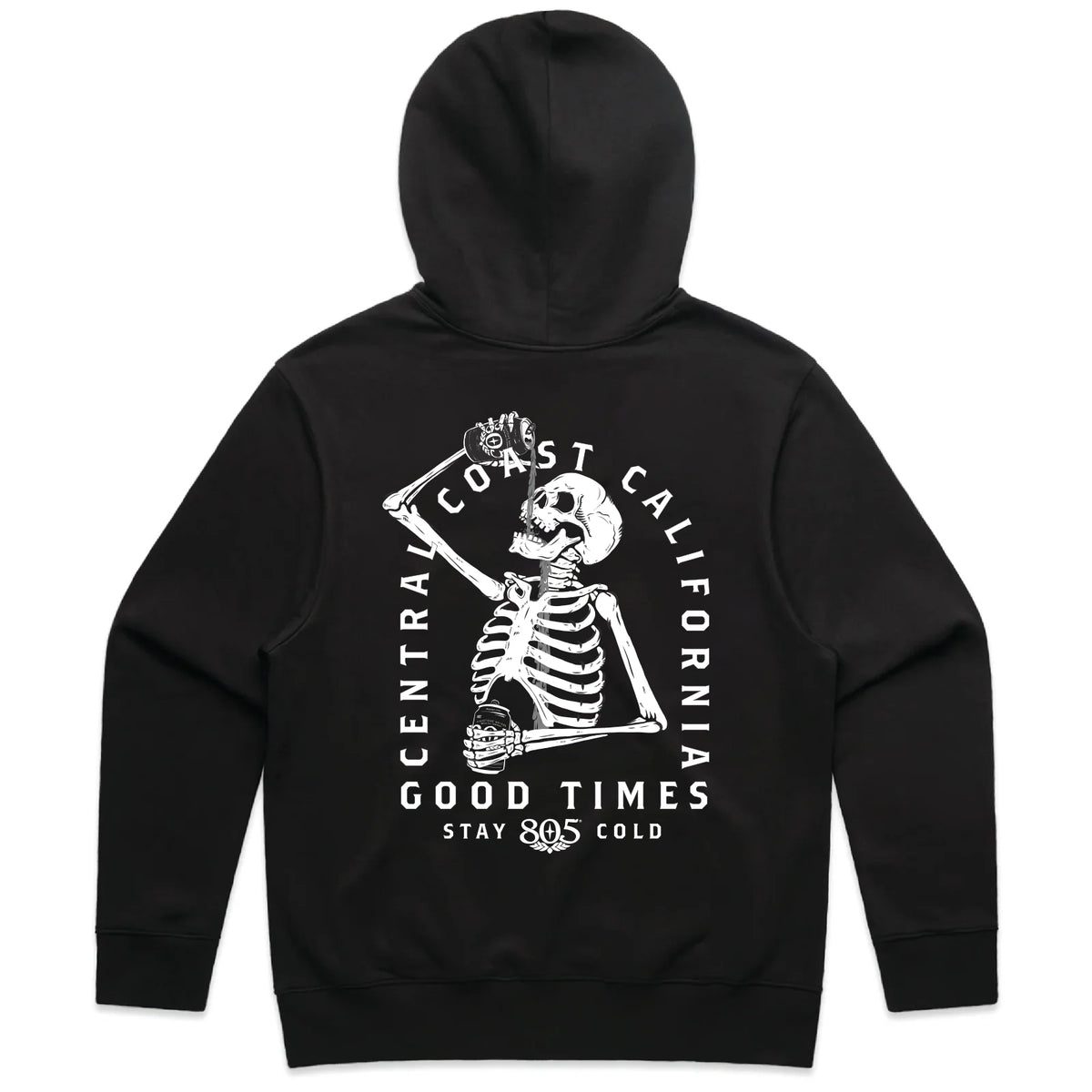 805 Can Skeleton Hoodie – Firestone Walker Brewing Company