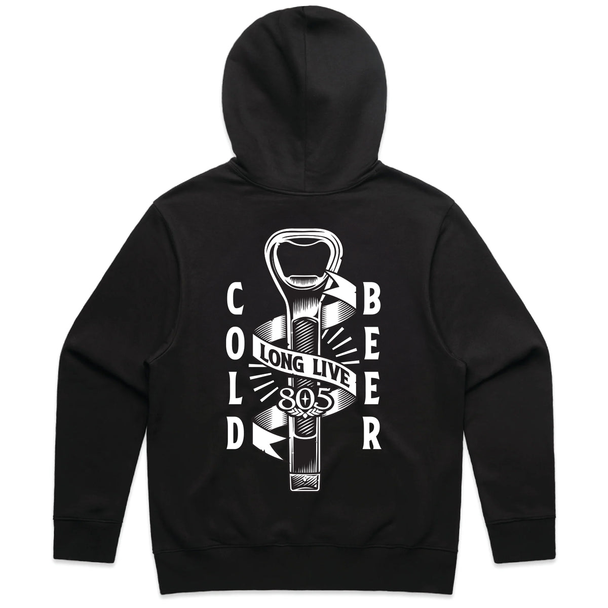805 Cold Beer Scroll Hoodie – Firestone Walker Brewing Company