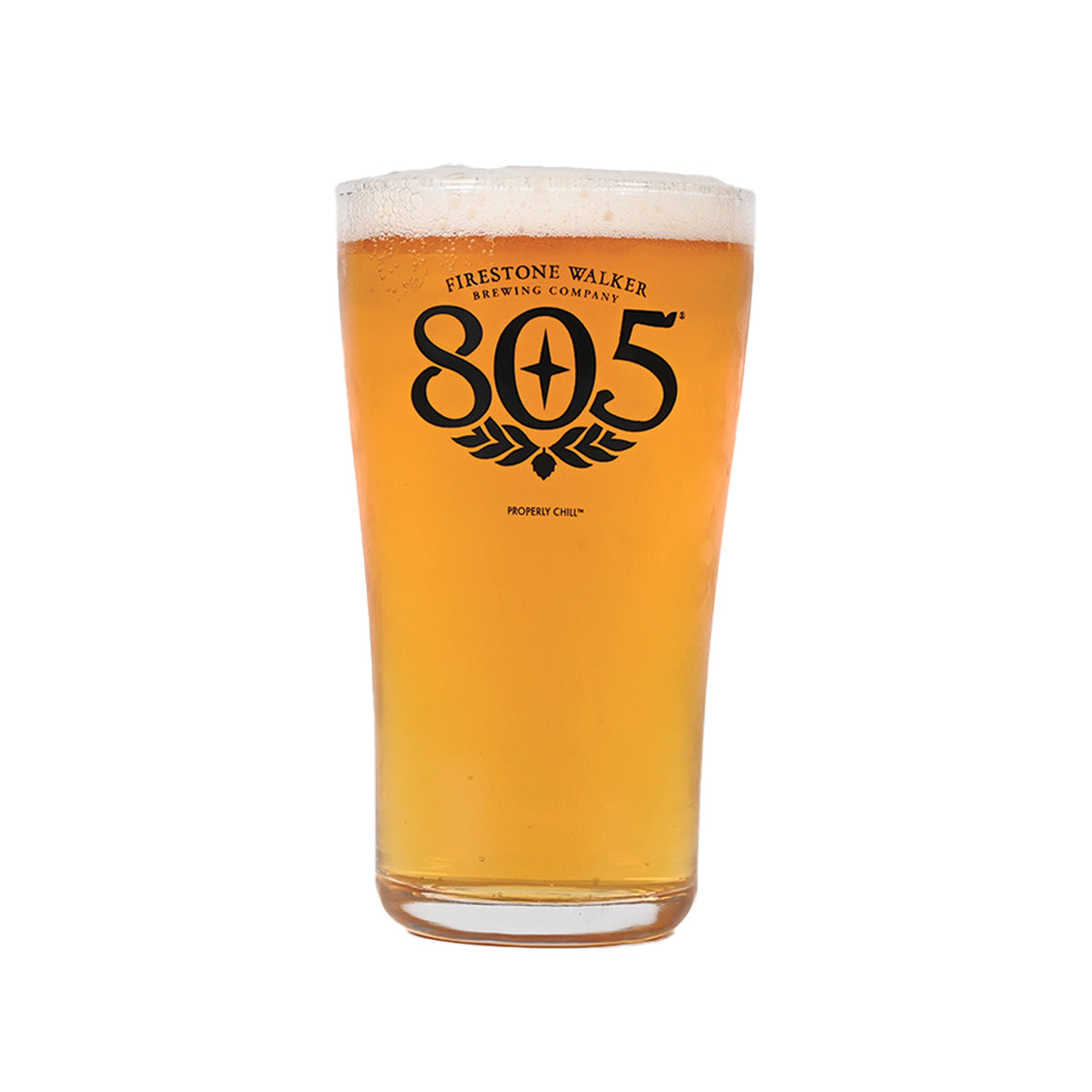 805 Cooler Glass 20oz – Firestone Walker Brewing Company