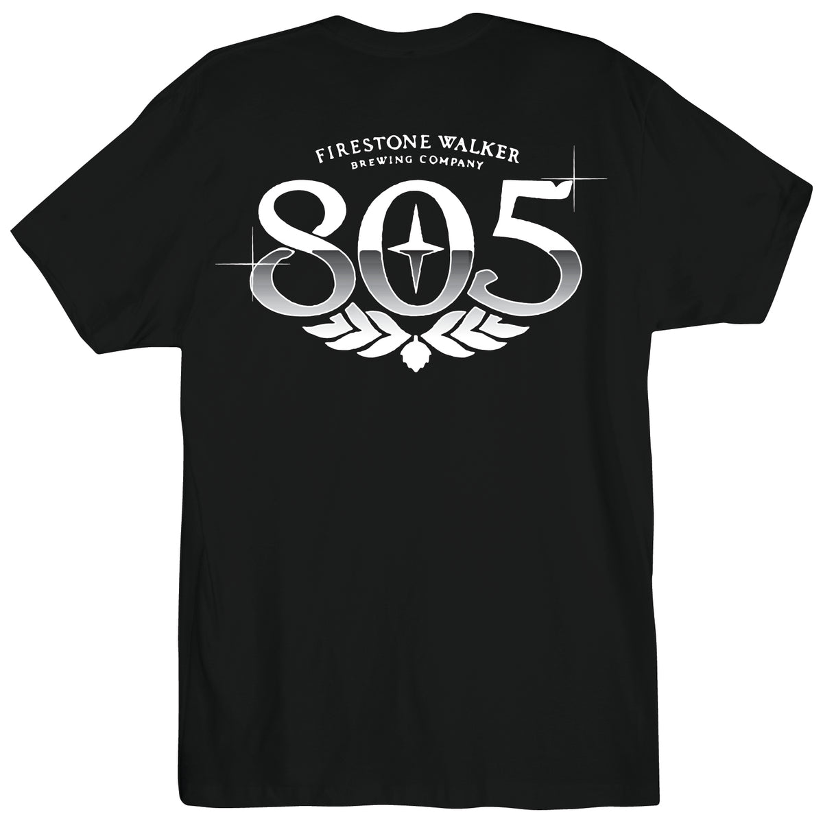 805 Chrome Logo Tee – Firestone Walker Brewing Company
